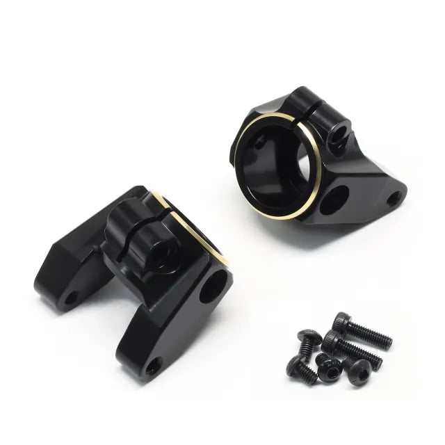 Meus 1/10 Chassis TREAL SCX10 Pro Brass C-Hub Carriers L/R - RC ...