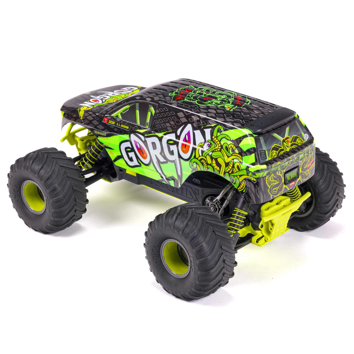 Arrma Gorgon 4x2 Mega Monster Truck RTR (Incl. Accu & Lader) - Geel ...