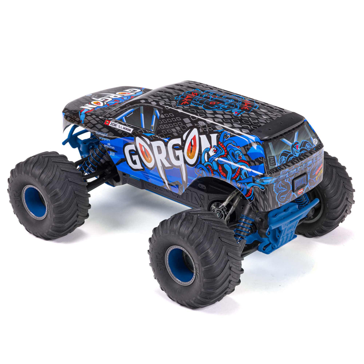 Arrma Gorgon 4x2 Mega Monster Truck RTR (Zonder Accu & Lader) - Blauw ...