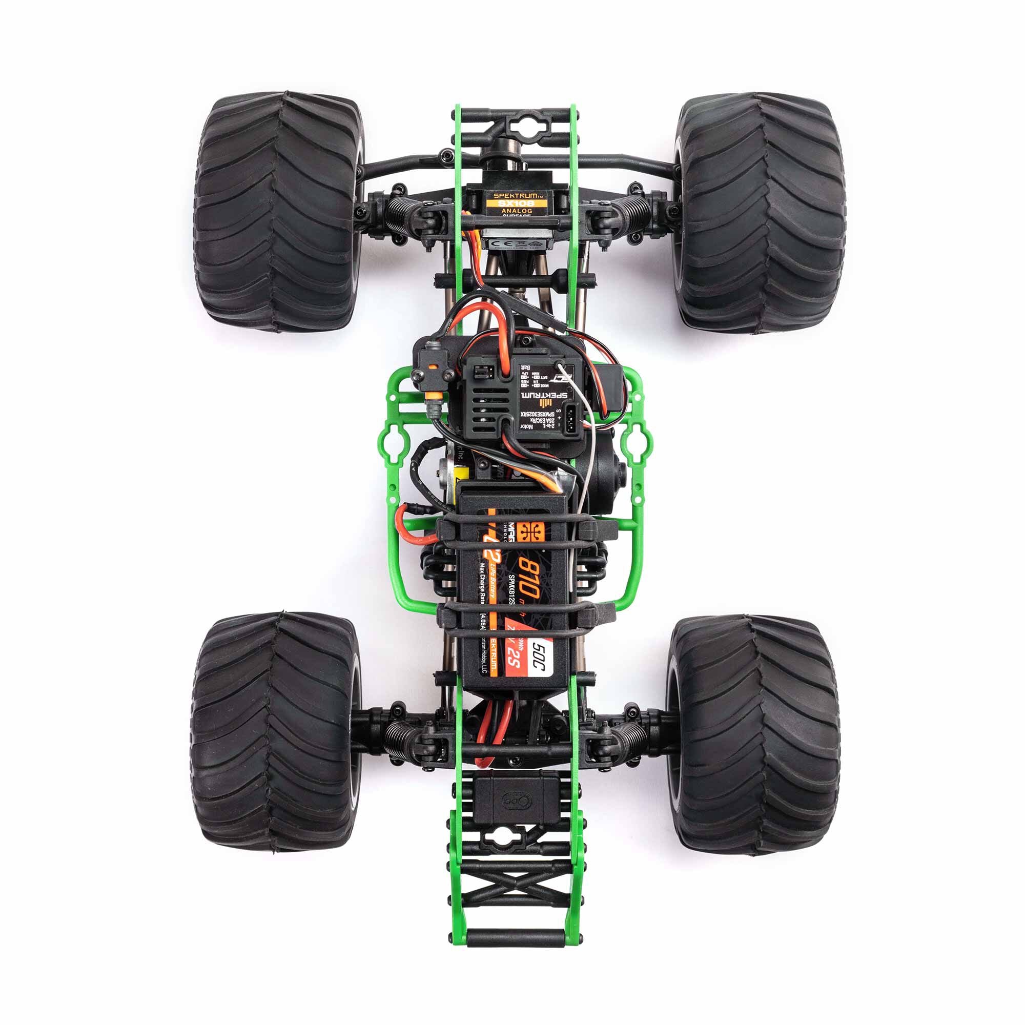 Losi 1/18 Mini LMT 4X4 Brushed Monster Truck RTR Grave Digger – RC ...