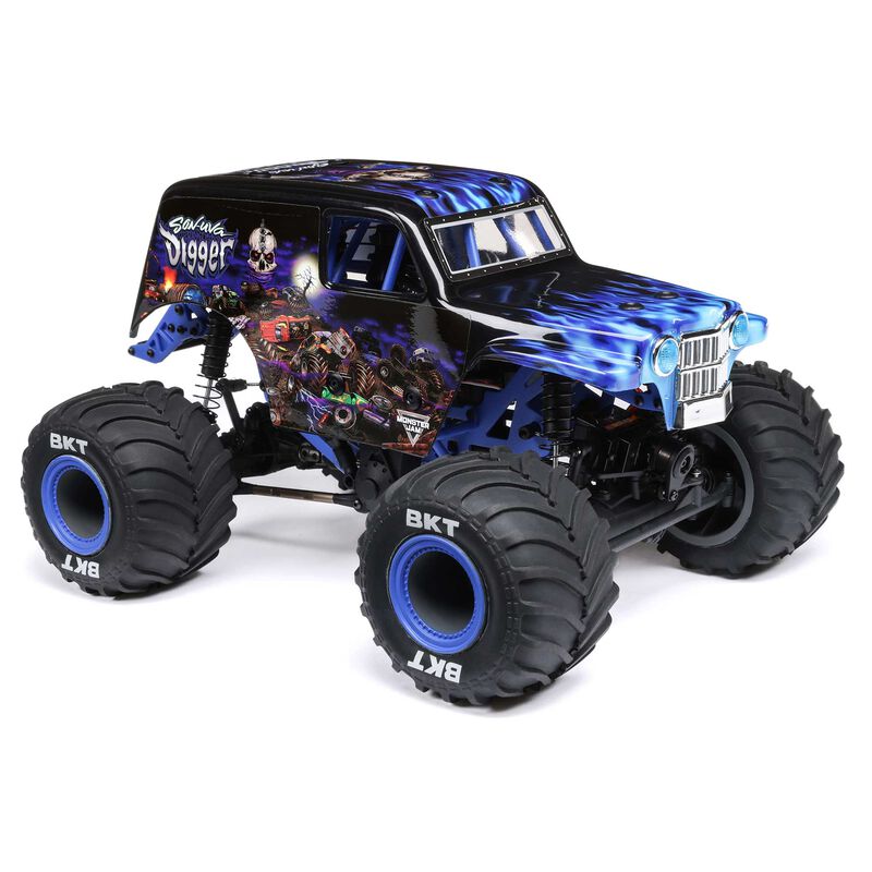 Losi 1/18 Mini LMT 4X4 Brushed Monster Truck RTR Son-Uva Digger – RC ...