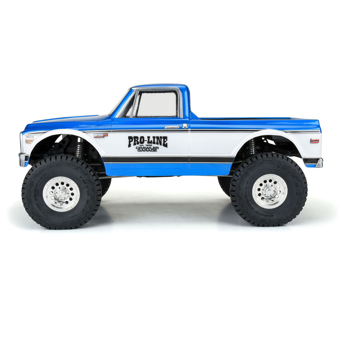 PROLINE PRO360400 - 1/10 1972 Chevy K-10 Clear Body 12.3" Wheelbase Cr ...