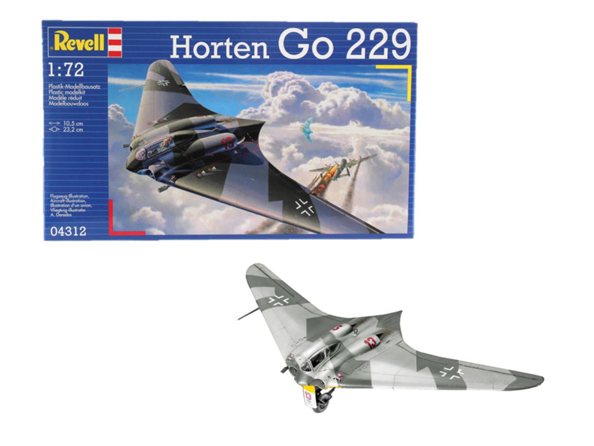 Revell 04312 - 1/72 Revell Horten Go-229 – RC Motorsports