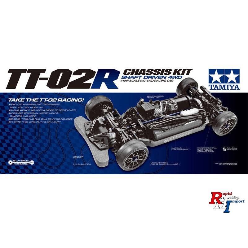 Tamiya 47326 -TT 02R Chassis Kit – RC Motorsports