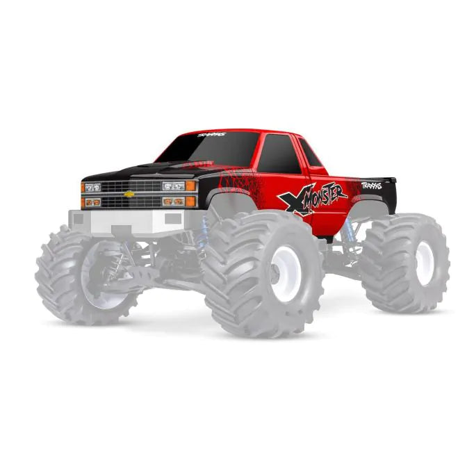 Traxxas TRX7697-RED - BODY X-MAXX MT CHEVY K1500 Red – RC Motorsports