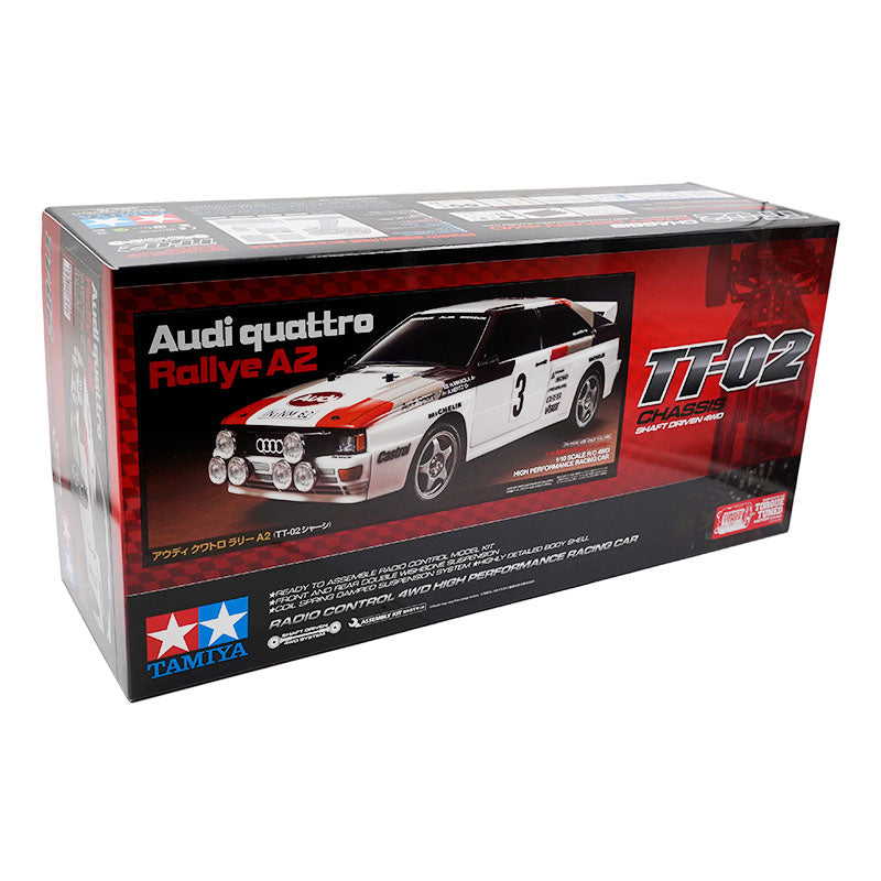 Tamiya 58667 - Audi quattro Rally A2 1/10 Kit – RC Motorsports