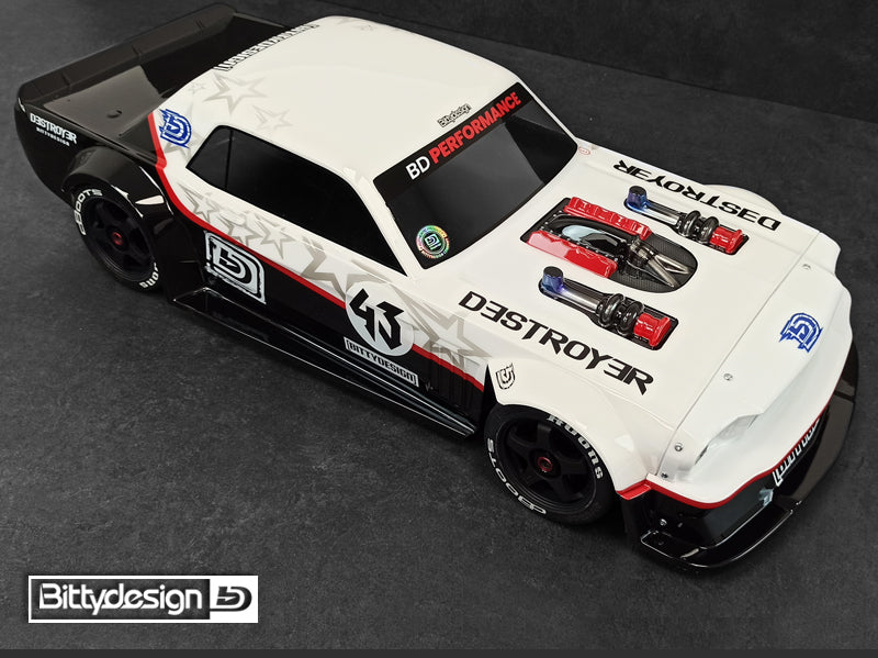 Bittydesign Destroyer 1/7 Transparante Body - Arrma Infraction / Limit ...